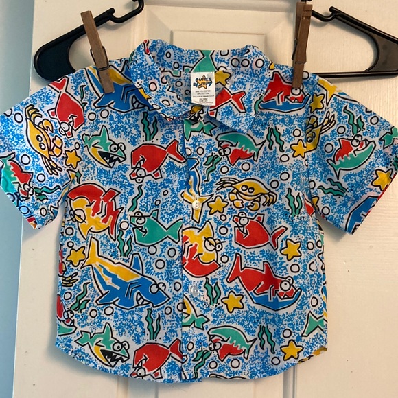 cuties by judy | Shirts & Tops | Vintage Cuties By Judy Ocean Shark ...